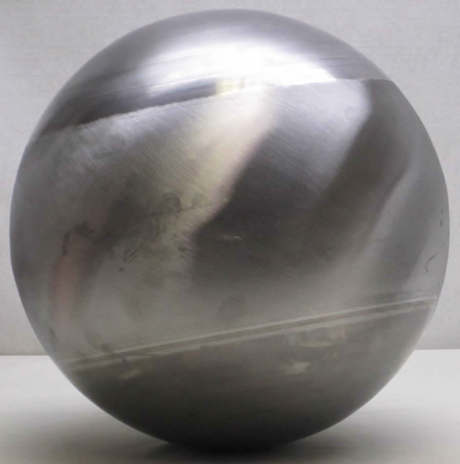 FULL 12-inch BALL, 16GA CRS, 13/32 (.406) CENTER HOLE - Fabricor ...